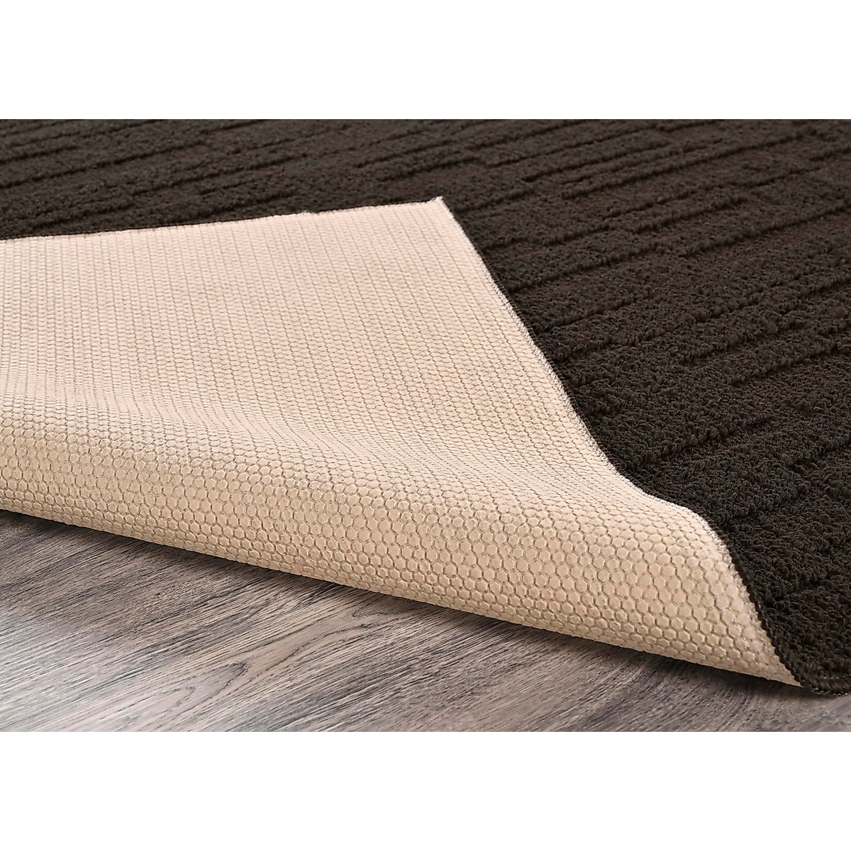 Garland Rug Brentwood Pixel 9 ft. x 12 ft. Area Rug Mocha