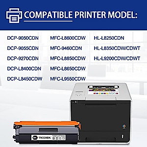 BERY BERYINK TN339 TN339 Compatible TN339BK TN339BK Toner Cartridge Replacement for Brother BY-TN339BK-2BK BY-TN339BK-2BK