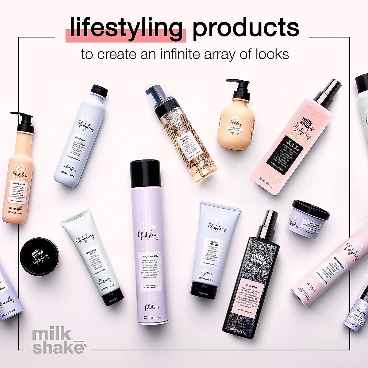 milk_shake Lifestyling Smoothing Hair Cream for Medium to Coarse Hair, 5.1 Fl Oz