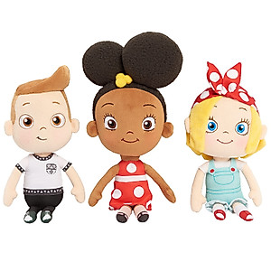 Ada Twist, Scientist Cuddle Time Ada Twist 12 Inch Plush, Includes Signature Outfit, Kids Toys for Ages 2 Up by Just Play
