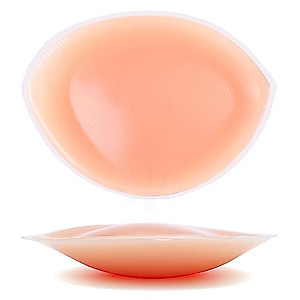 Women Silicone Bra Pads Inserts Breast Enhancer Swimsuits Enhancement Bust Push up Pads for A Cup, Skin M