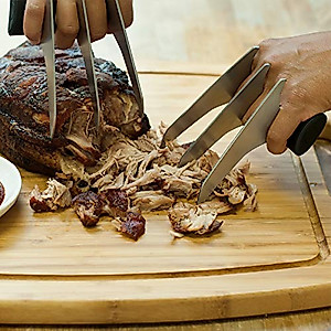 Charcoal Companion CC1132 Slash & Serve BBQ Meat Pulled Pork Shredder Claws / Set of Two Barbecue Tools