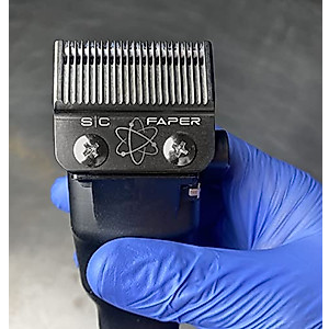 StyleCraft Replacement Fixed Black Diamond Carbon DLC Faper Hair Clipper Blade