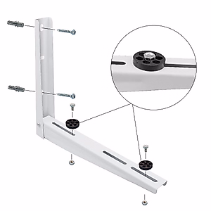 LBG Products Wall Mounting Bracket for Ductless Mini Split Air Conditioner Condensing Unit 1-2P, Support up to 265lbs (7000-12000 BTU)