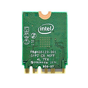 Intel Dual Band Wireless-AC 7265 802.11ac, Dual Band, 2x2 Wi-Fi + Bluetooth 4.0 - (7265NGW)