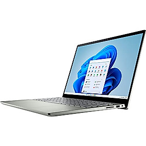 Dell Inspiron i7425 Home & Business 2-in-1 Laptop (AMD Ryzen 5 5625U 6-Core, 32GB RAM, 1TB PCIe SSD, AMD Radeon, 14.0" 60Hz Touch Wide UXGA (1920x1200), Fingerprint, WiFi, Win 11 Pro) (Renewed)