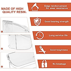 UPGRADE 240356402 Refrigerator Door Bin Replacement Part, Compatible with Frigidaire Refrigerator Door Shelf LFSS2612TF0 FFSS2615TS0 FGHS2631PF4A FGHS2655PF LGUS2642LF1 LFSS2612TE0 Door Bin(2-Pack)