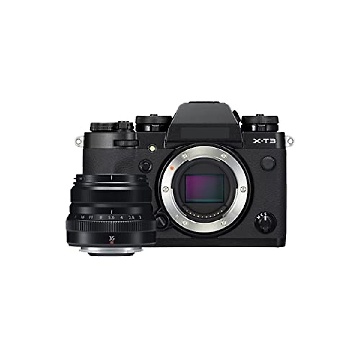 Camera X-T3 APS-C Frame Mirrorless Camera Digital Camera (Color : Body)