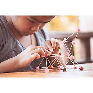 Gmark Bamboo Wooden Toothpicks 1600 Pieces Wood Round Toothpicks in Plastic Storage Holder| Sturdy Double Sided for Party, Olive, Fruit, Teeth Cleaning Toothpicks (4 Packs of 400pc) GM1102