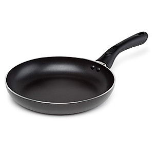 Ecolution Easy to Clean, Comfortable Handle, Even Heating, Dishwasher Safe Pots, 9.5-Inch Fry Pan, Black