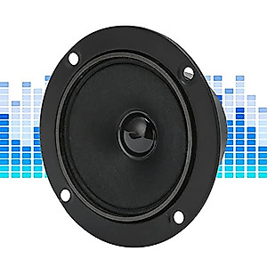 753 3in 4 Ohm Loudspeakers, 5W Speaker Audio Loudspeaker Tweeter Magnetic HiFi Treble Speaker