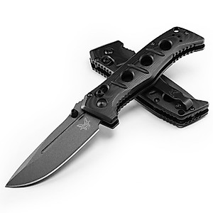 Benchmade - Mini Adamas 273 Tactical Knife with Black G10 Handle (273GY-1)