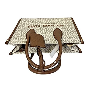 Michael Kors Women's Mirella Small PVC Top Zip Crossbody Bag