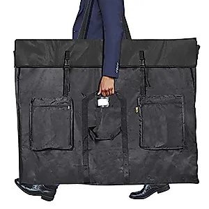 1st Place Products Premium Oversized Transport Case 38 x 50 Inches - Soft Sided - Water Resistant - Great for LCD Screens, Monitors, TVs, Picture Frames, Art Portfolio - Shoulder Strap & Carry Handles
