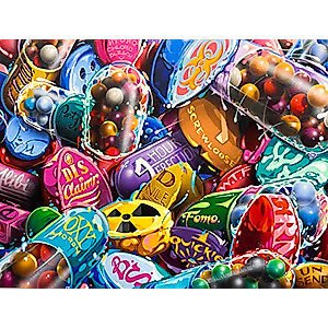 Pill Party by Erni Vales of EVLworld Print Edition