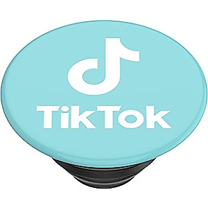 ​​​​PopSockets Phone Grip with Expanding Kickstand, TikTok PopGrip - Tik Tok Blue