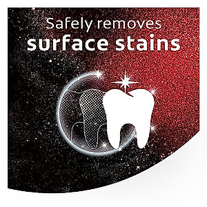 Colgate Optic White with Charcoal Whitening Toothpaste, Cool Mint Flavor, Safely Removes Surface Stains, Enamel-Safe for Daily Use, Teeth Whitening Toothpaste with Fluoride, 3 Pack, 4.2 Oz Tube