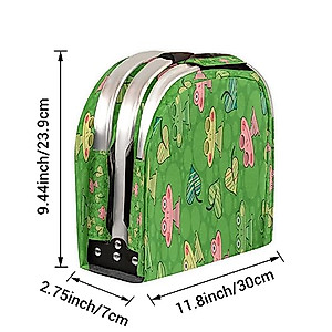 Tavisto Childish Frog Versatile and Durable Reusable Grocery Tote Bag - Spacious and Foldable with Fun Print Designs - Perfect for Shopping, Picnics, and Storage