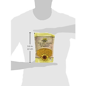 Dutchman's Gold Bee Pollen Granules (500g) - Pure Dried Pollen - Natural Superfood with Vitamins, Minerals, Proteins - Raw and Unprocessed Alternative to Nutritional Supplements