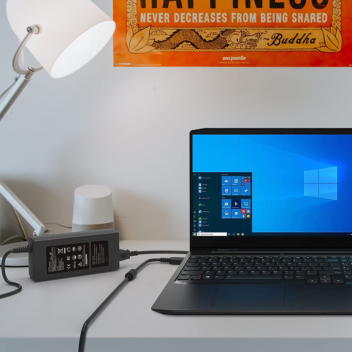 135W 20V 6.75A AC Adapter Charger Compatible with Lenovo Thinkpad T440P T450P T460P T470P T530 T540 T560 ideapad Z710 Y40-70 Y50-70 Y50-70AM-IFI Y70-70 Y700 ADL135NDC3A Power Cord