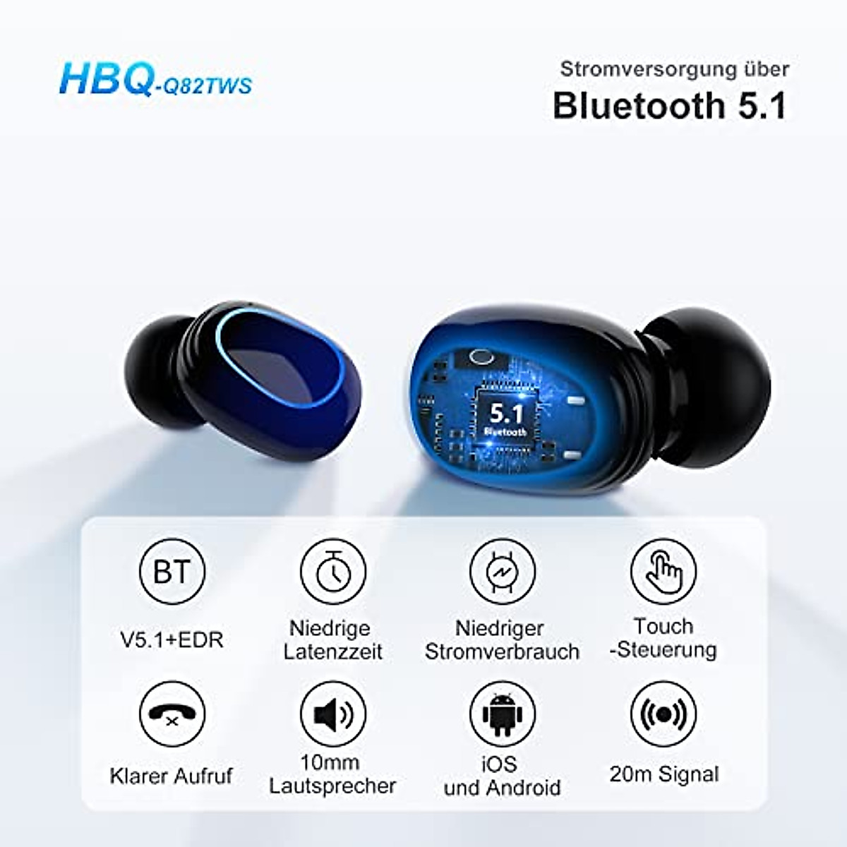 Bluetooth Earbuds Headphones