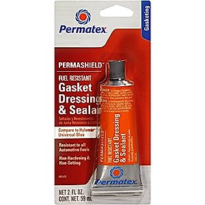 Permatex 85420 2 Pack 2 oz. PermaShield Fuel Resistant Gasket Dressing and Flange Sealant