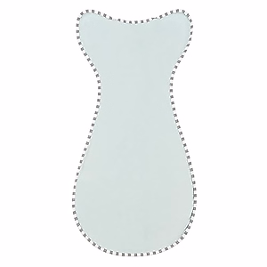 ZIGJOY Baby Transition Swaddle Sack, Snug Fit Arms Up Swaddle with 2-Way Zipper, 100% Cotton Self-Soothing Sleep Sack for Better Sleep, 1.0 TOG, Mint Green, 3-6 Months