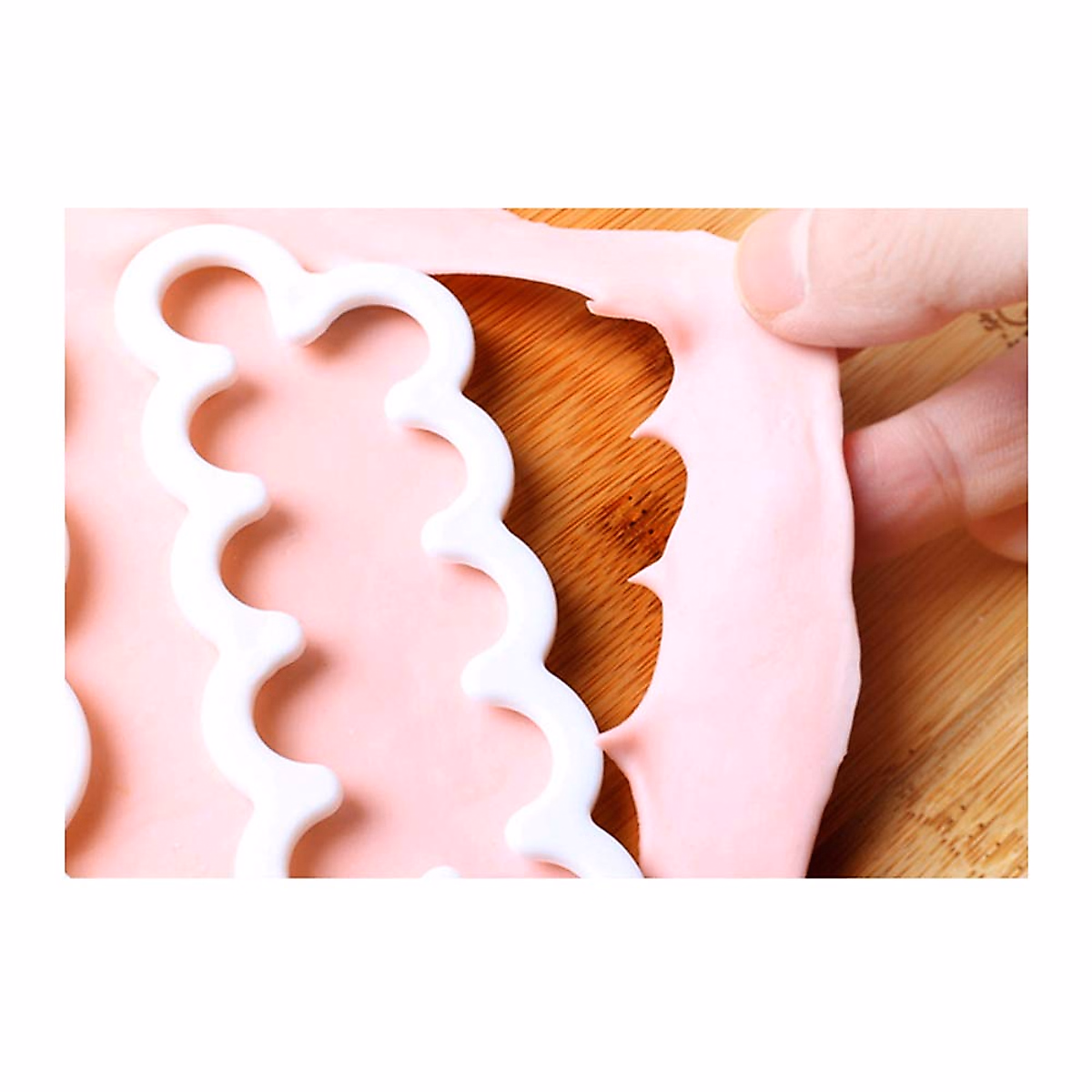 PalkSky Cake Decorating Gumpaste Flowers The Easiest Rose Ever Cutter Pack of 3