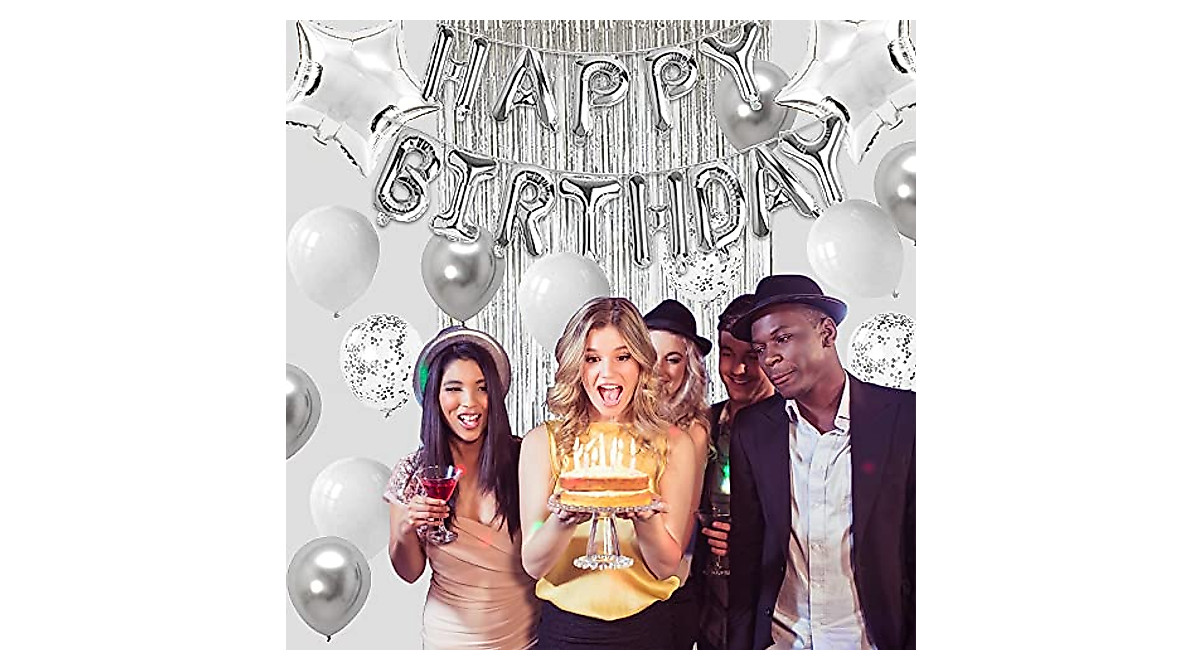 Elegant Silver Birthday Decorations for Memorable Celebrations