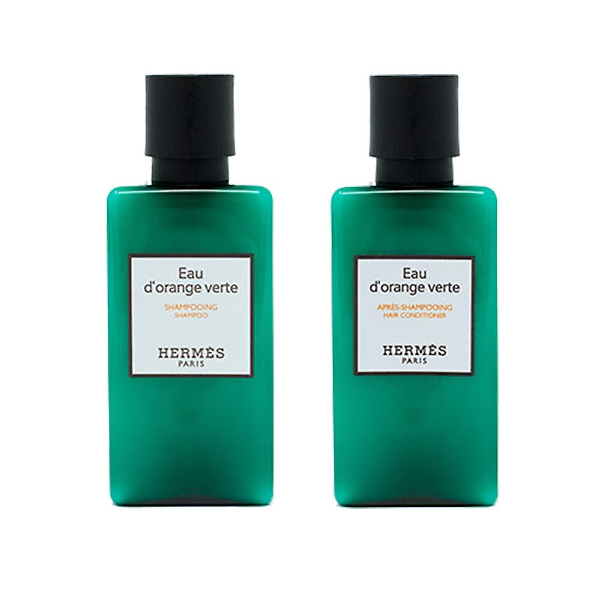 Hermes d'Orange Verte Shampoo and Conditioner Set (Six 1.35 Ounce Bottles / 8.4 Ounces Each of Shampoo and Conditioner) From Hermes Paris