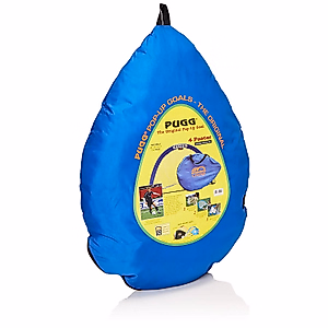 PUGG 4 Foot Pop Up Soccer Goal - Portable Training Futsal Football Net - The Original Pickup Game Goal (Two Goals & Bag)