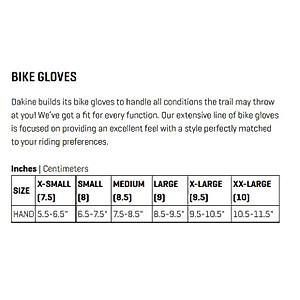 Dakine Syncline Gel Glove - Black, X-Large