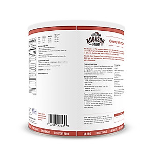Augason Farms Creamy White Cereal - 63 Ounce (Pack of 1)