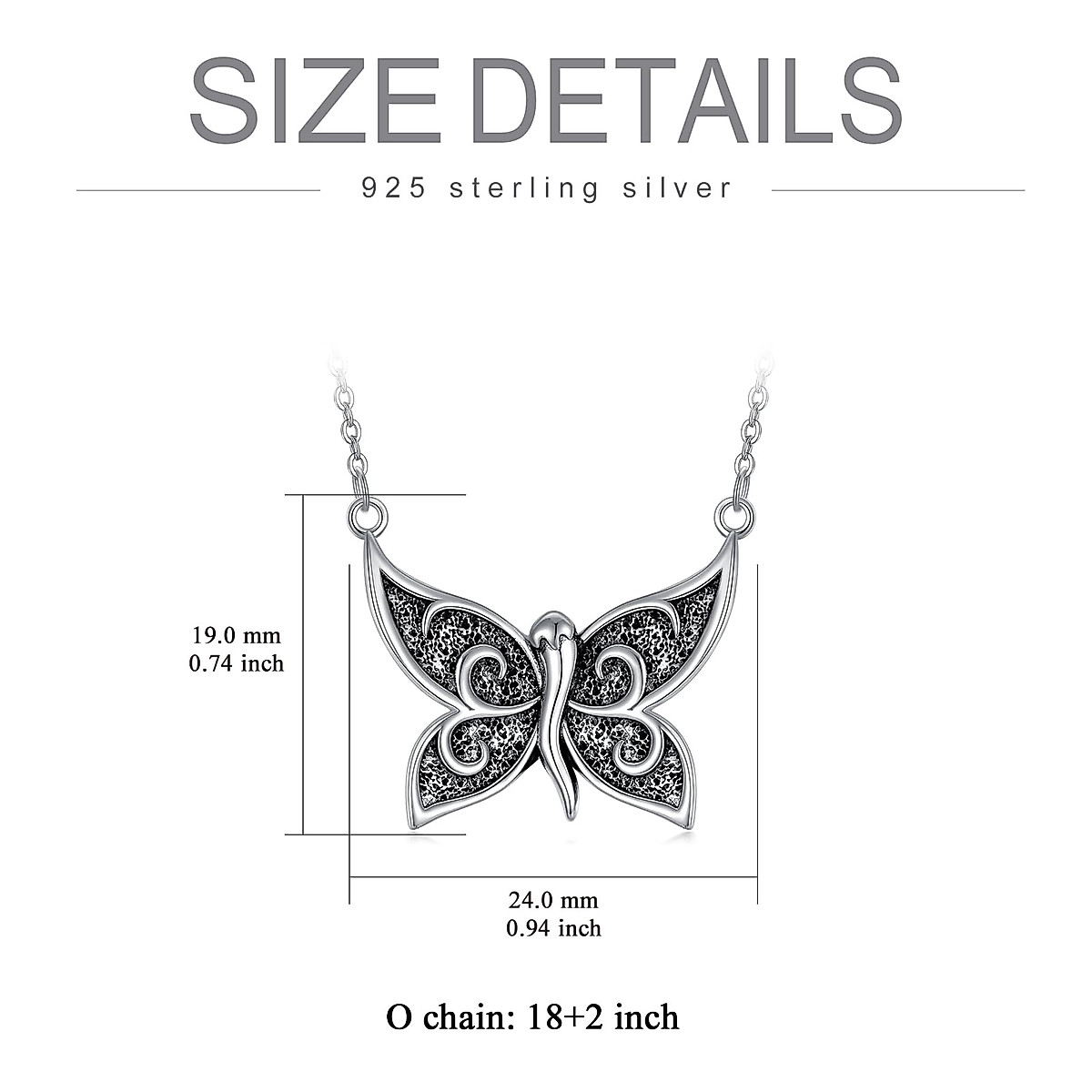 LEECCI Italian Horn Necklace 925 Sterling Silver Italian Horn Charm Pendant Good Luck Protection Amulet Jewelry for Women Men