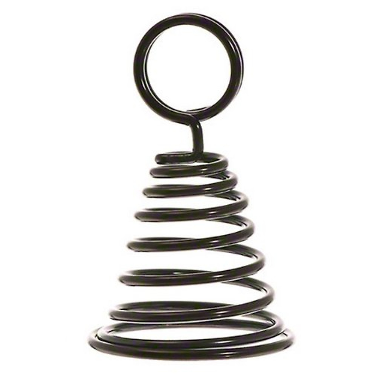 American Metalcraft SNB2 3" Black Chrome Spiral Number Holder