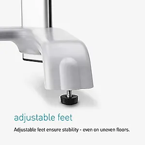 simplehuman Corner Shower Caddy, Stainless Steel and Anodized Aluminum