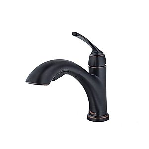 Pfister C9220F3 LH Cantara Single-Handle Pull-Out Sprayer Kitchen Faucet in Tuscan Bronze (YOW-P-675169)