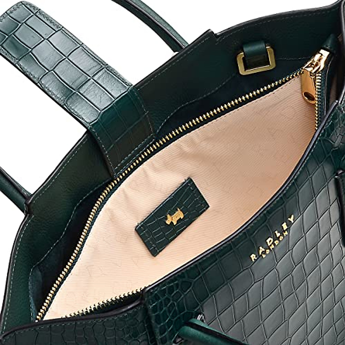 RADLEY London Liverpool Street 2.0 - Faux Croc - Medium Open Top Satchel