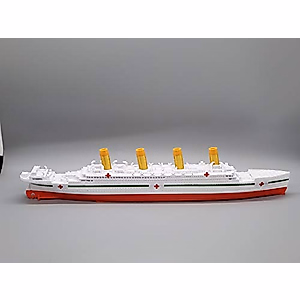 HMHS BRITANNIC Model - Highly Detailed Replica Historically Accurate No Assembly Required - 1 Foot in Length (Model Only)