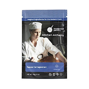 Pure Refined Kappa Carrageenan ⊘ Non-GMO Vegan OU Kosher Certified - 100g/4oz (The original recommended for Vegan Cheese)