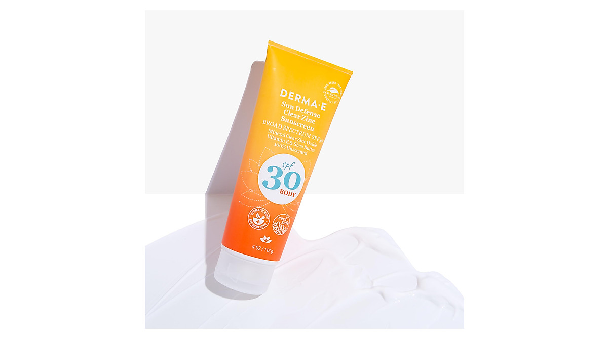 DERMA E SPF 30 Mineral Sunscreen for Body | Anti-Aging Defense