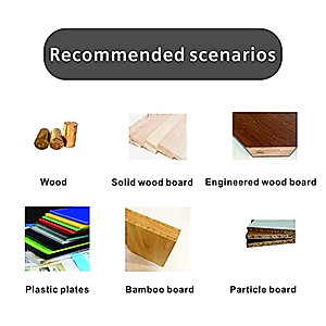 Brad Point Drill Bits 3mm (1/8") Wood Drill Bit Set Woodworking Drills High Carbon Steel for Furniture Hardwood Softwood Cupboard Wardrobe 5 Pack