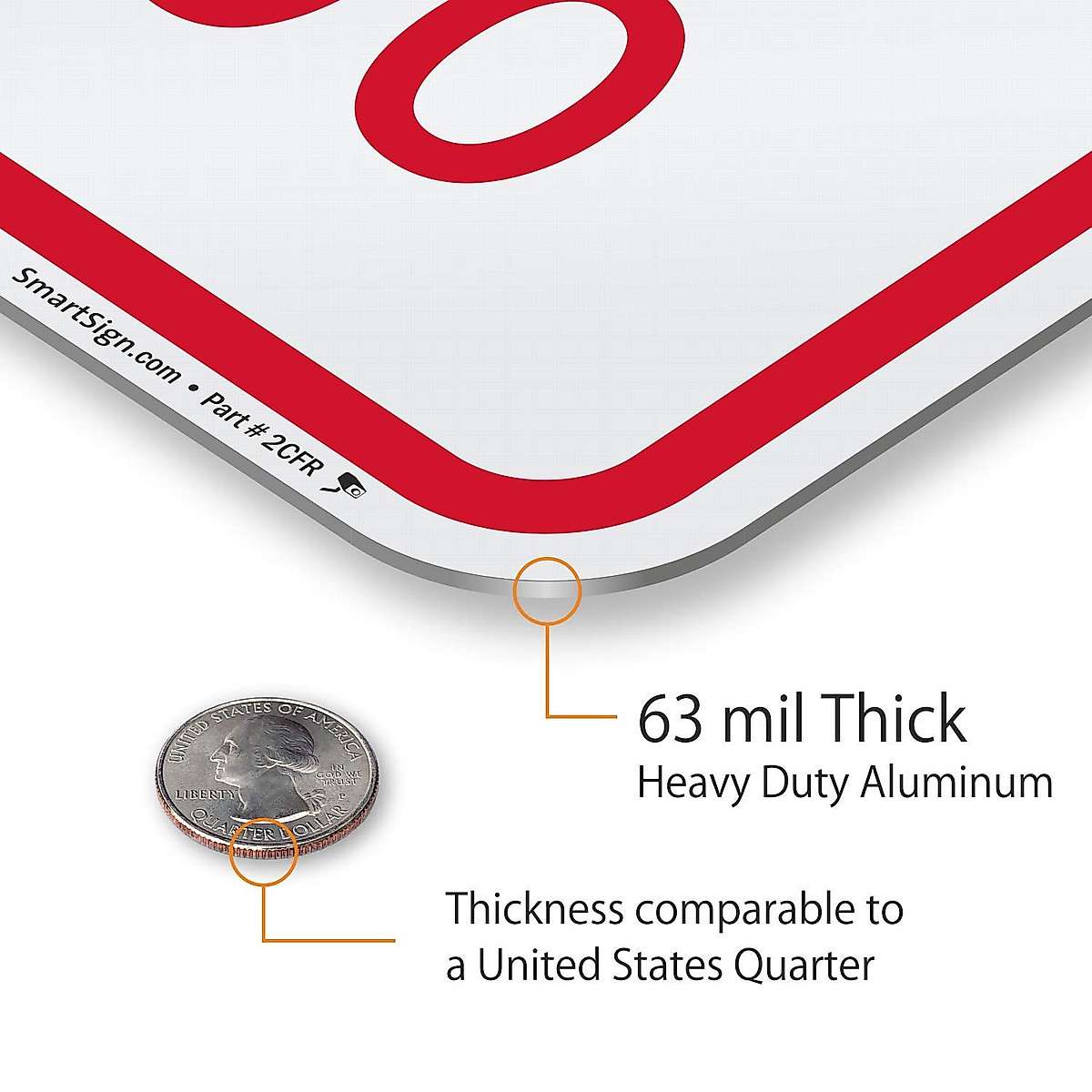 "No Dumping - Minimum Fine $500" Sign By SmartSign | 12" x 18" Aluminum