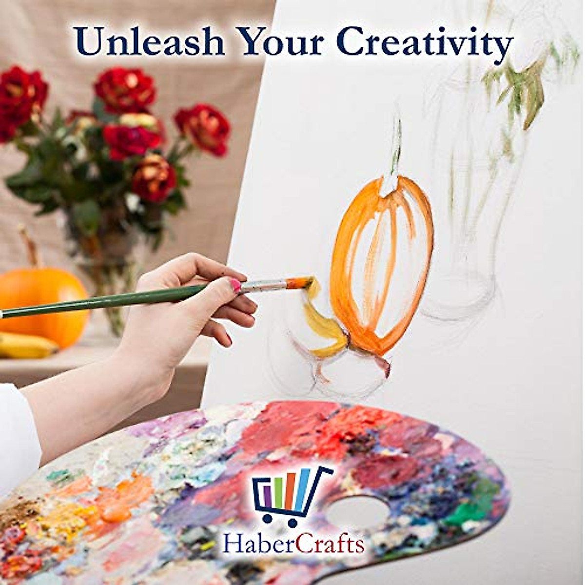 10 X 12” Canvas Panel Stretched Blank Canvas Board Primed Artist Boards 100% Cotton for Oil Paint Acrylic Painting Mixed Media White Canvases Painting Panel (10x12 Inch - 10 Boards)