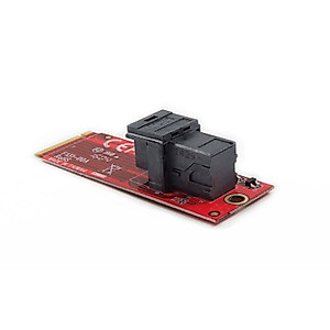 Ableconn M2-U2-131 M.2 Module with SFF-8643 Mini-SAS HD 36Pin Connector for U.2 (SFF-8639) PCIe-NVMe SSD - Support Intel 750 2.5-inch U.2 SFF SSD