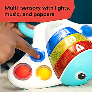 Baby Einstein Ocean Explorers Pop & Explore Stingray Popper Toy, Ages 6 Months and up