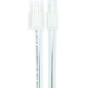 Enbrighten 30570 Linking Cord for Under Cabinet Fixtures, 60in, White, 30570