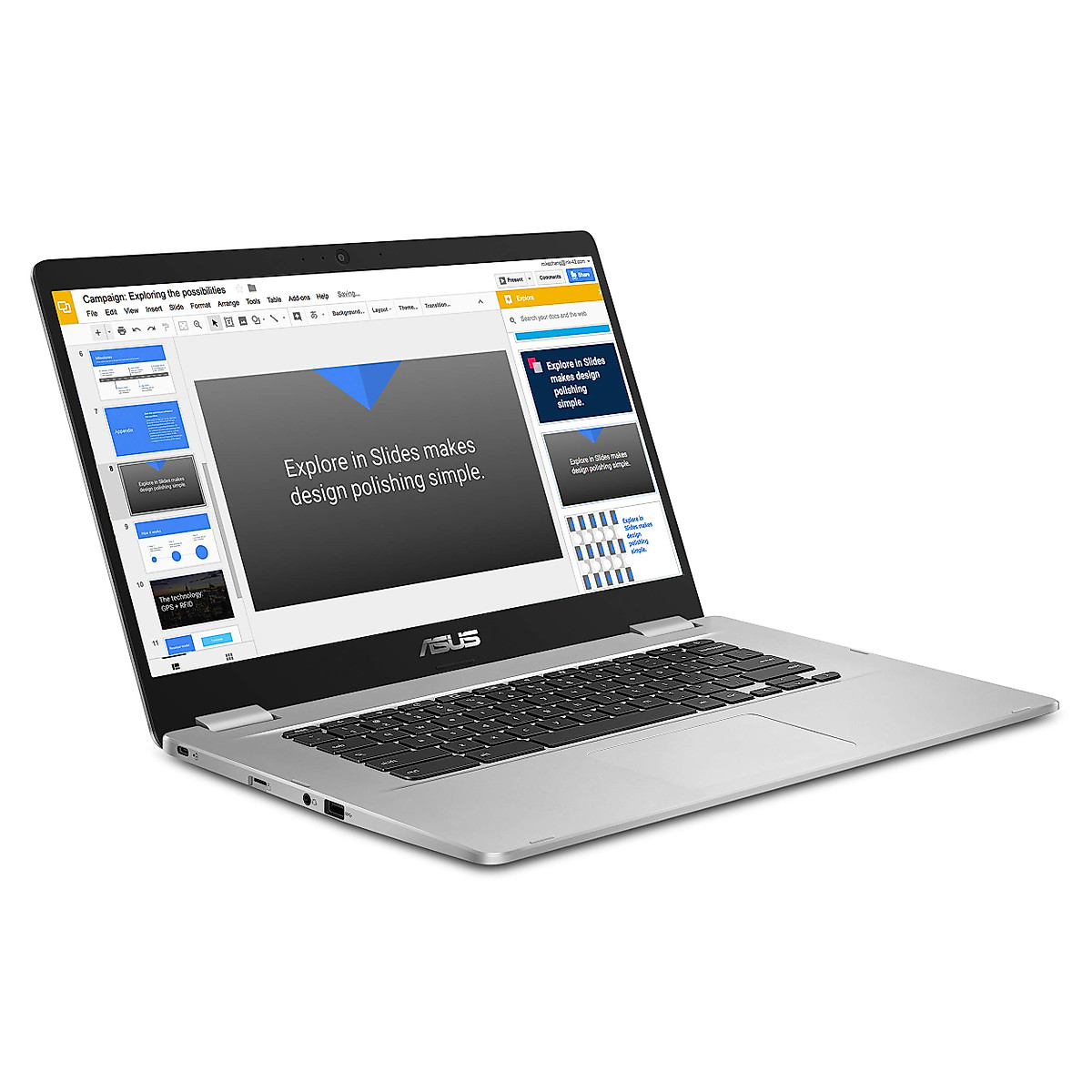 ASUS Chromebook C423NA-DH02 14.0" HD NanoEdge Display 15-15.99 inches