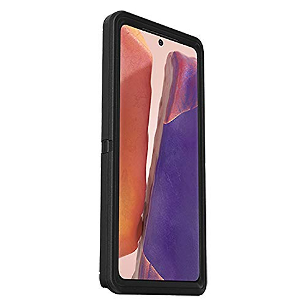 OtterBox Galaxy Note20 5G Defender Series Case - BLACK, rugged & durable, with port protection, includes holster clip kickstand