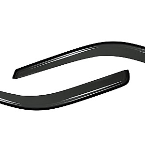 4pcs Vent Visor Side Window Deflectors Original Window Visors for 1999-2016 Ford F250/F350/F450 Super Duty Crew (SuperCrew) Cab Sun/Rain Guard 94953